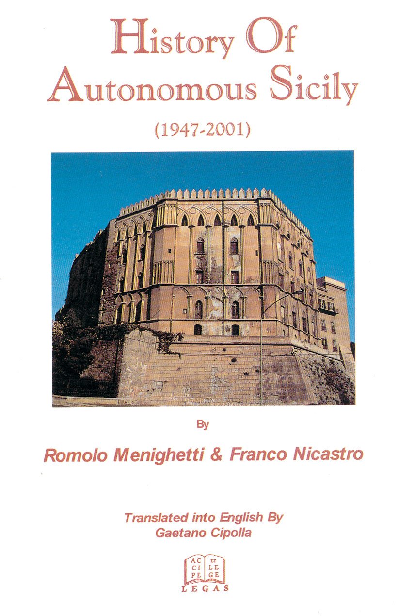 Amazon | History of Autonomous Sicily: 1947-2001 | Menighetti, Romolo ...