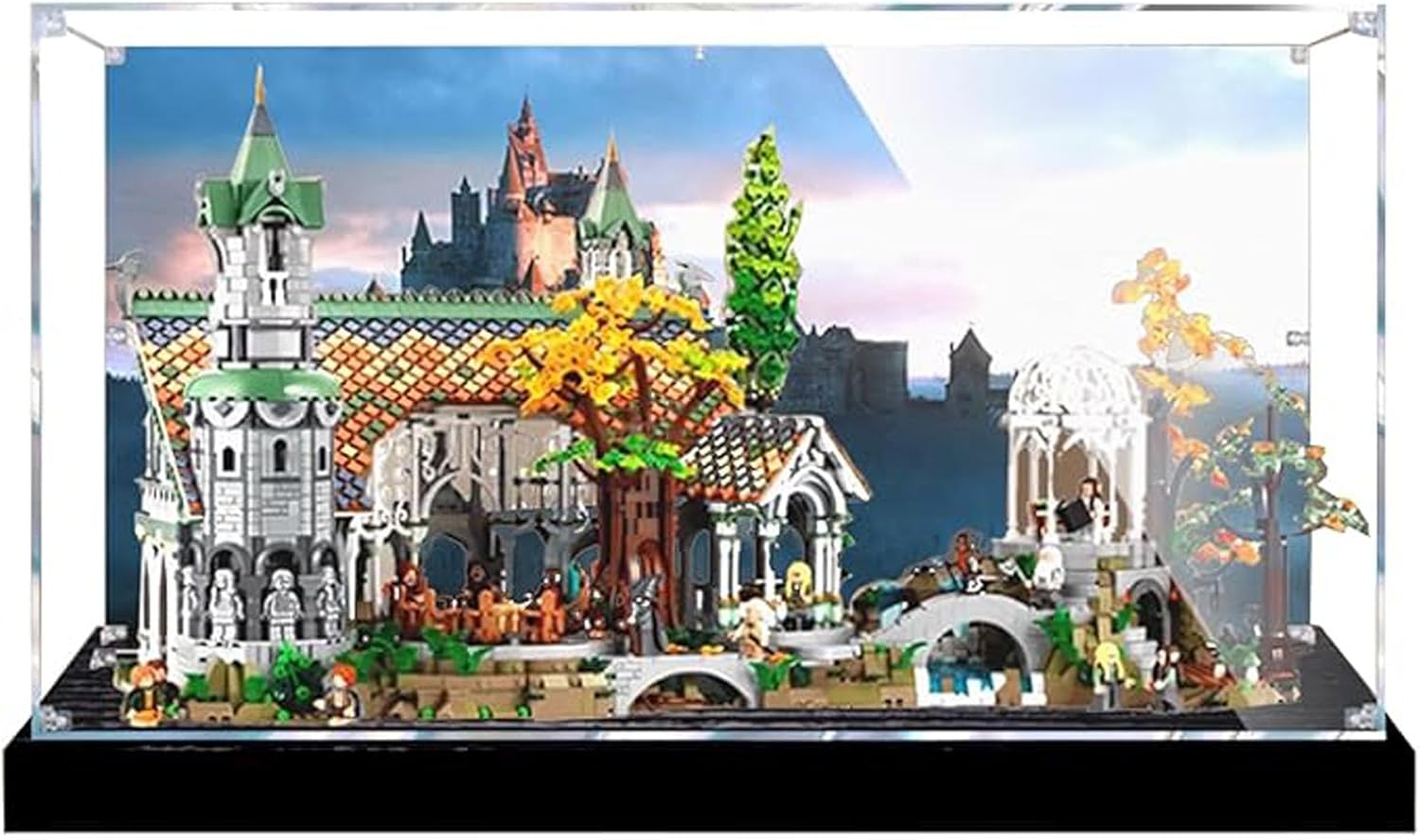 Amazon.com: Acrylic Clear Display Case for Lego 10316 Castle Model ...