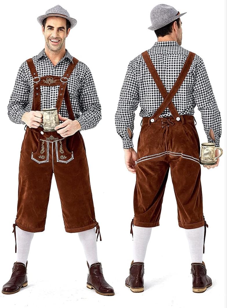 Amazon.com: German Oktoberfest Costume Men's Adult Carnival Cosplay ...