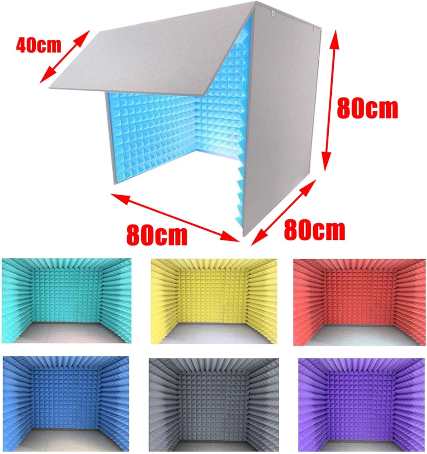 Sound Proof Box Microphone Isolation Booth Cube, Philippines | Ubuy