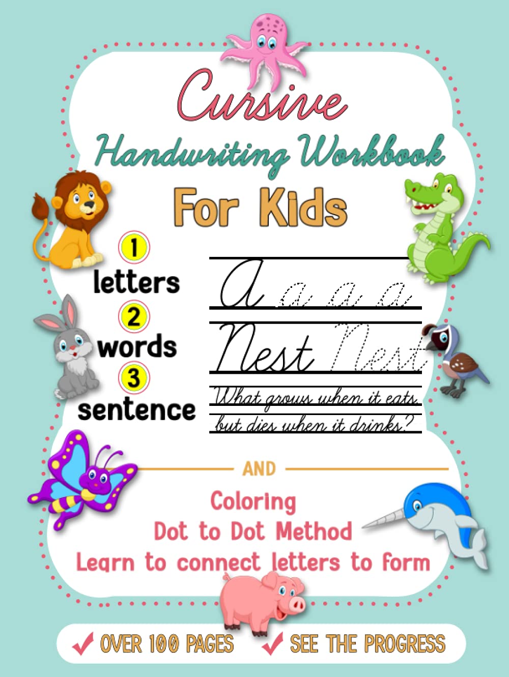 Buy Cursive Writing Practice Book for 5th Grade: Learning and Practice ...