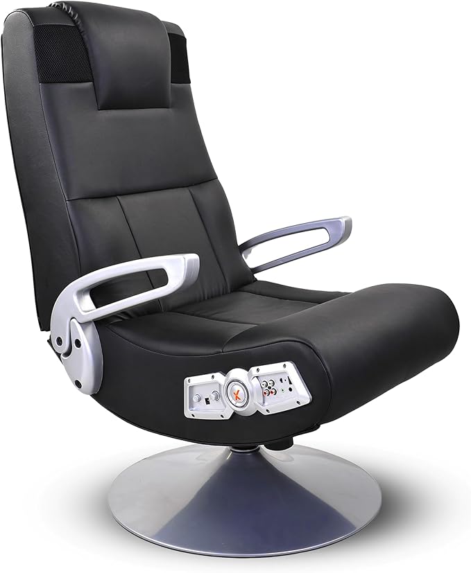 X-Rocker Pedestal Video Gaming Chair, Wireless, Black : Amazon.ca: Home