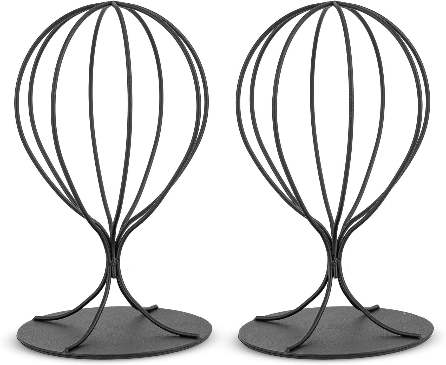 Amazon.com: HAIBEIR Freestanding Hat Stand, Tabletop Hat Rack, Wood ...