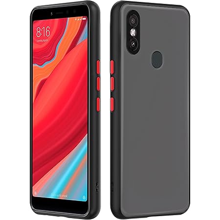 JGD PRODUCTS Bumper Back Cover for Redmi Y2 (Silicone | Transparent ...