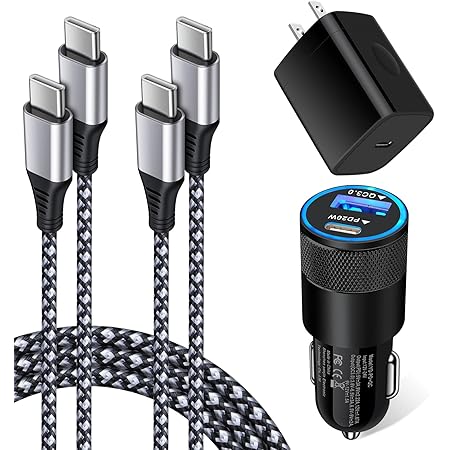 Amazon.com: Super Fast Charger Kit,20W PD USB Phone Charger Block 38W ...