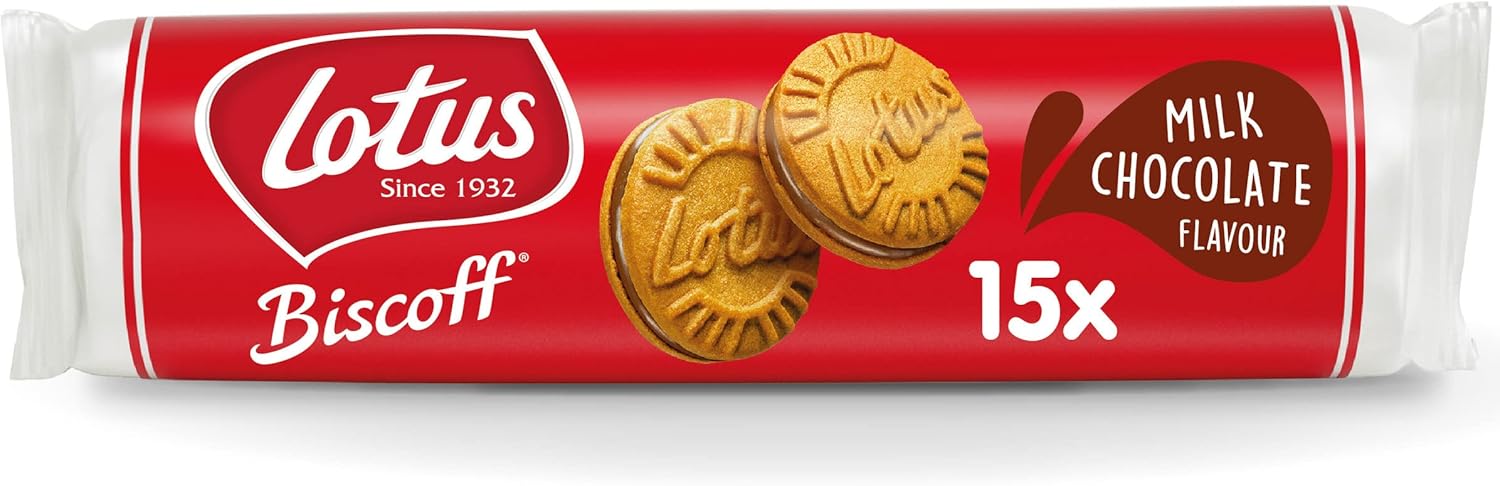 LOTUS galleta caramelizada rellena de chocolate paquete 150 gr : Amazon ...