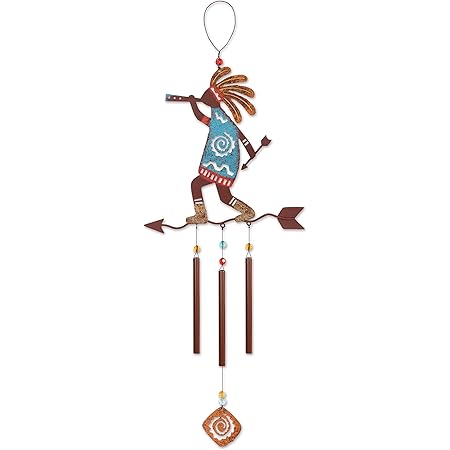Amazon.com : Sunset Vista Designs Roadrunner on Arrow Wind Chime, 28 ...