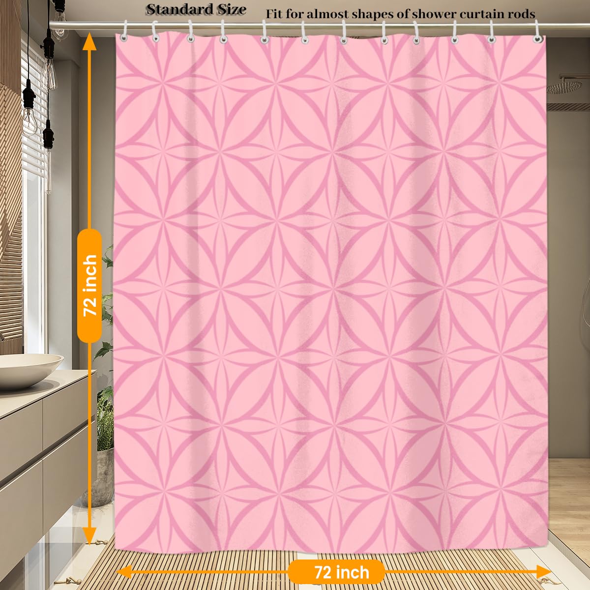 Fondo De Cuadrifolio Rosa