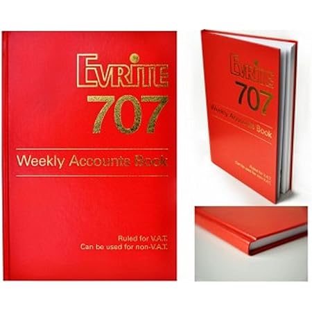 Evrite 707 Weekly Accounts Book : Amazon.co.uk: Stationery & Office ...