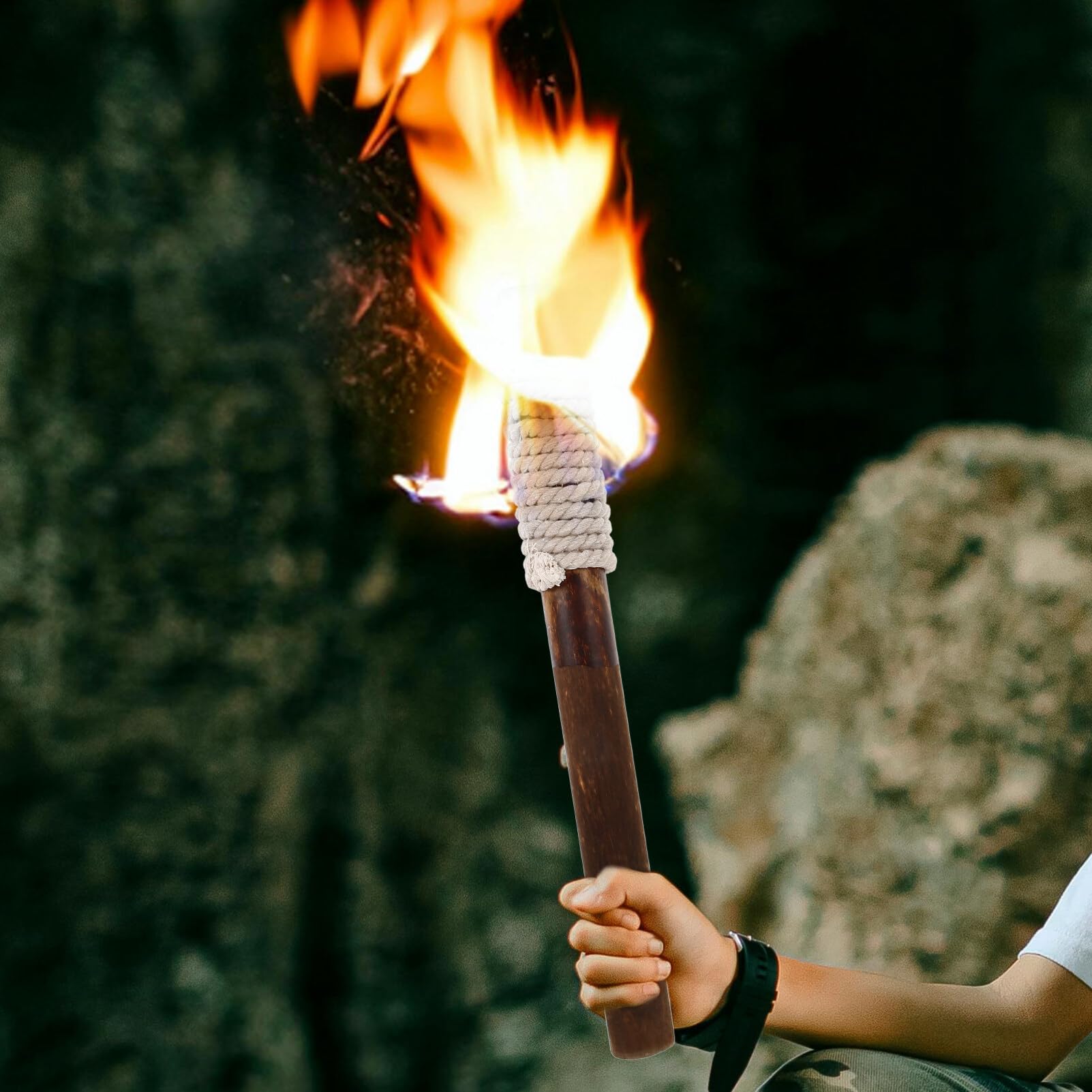 Wooden Fire Torches