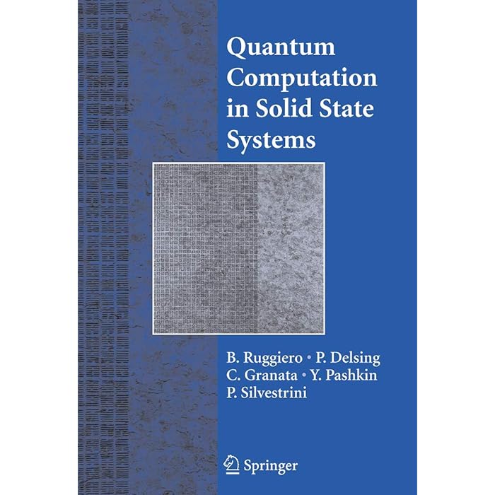 Buy Quantum Computing in Solid State Systems Online at desertcart INDIA