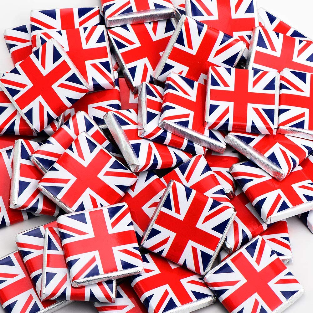 Italian Options Union Jack British Chocolate Neapolitans (25 Chocolates ...