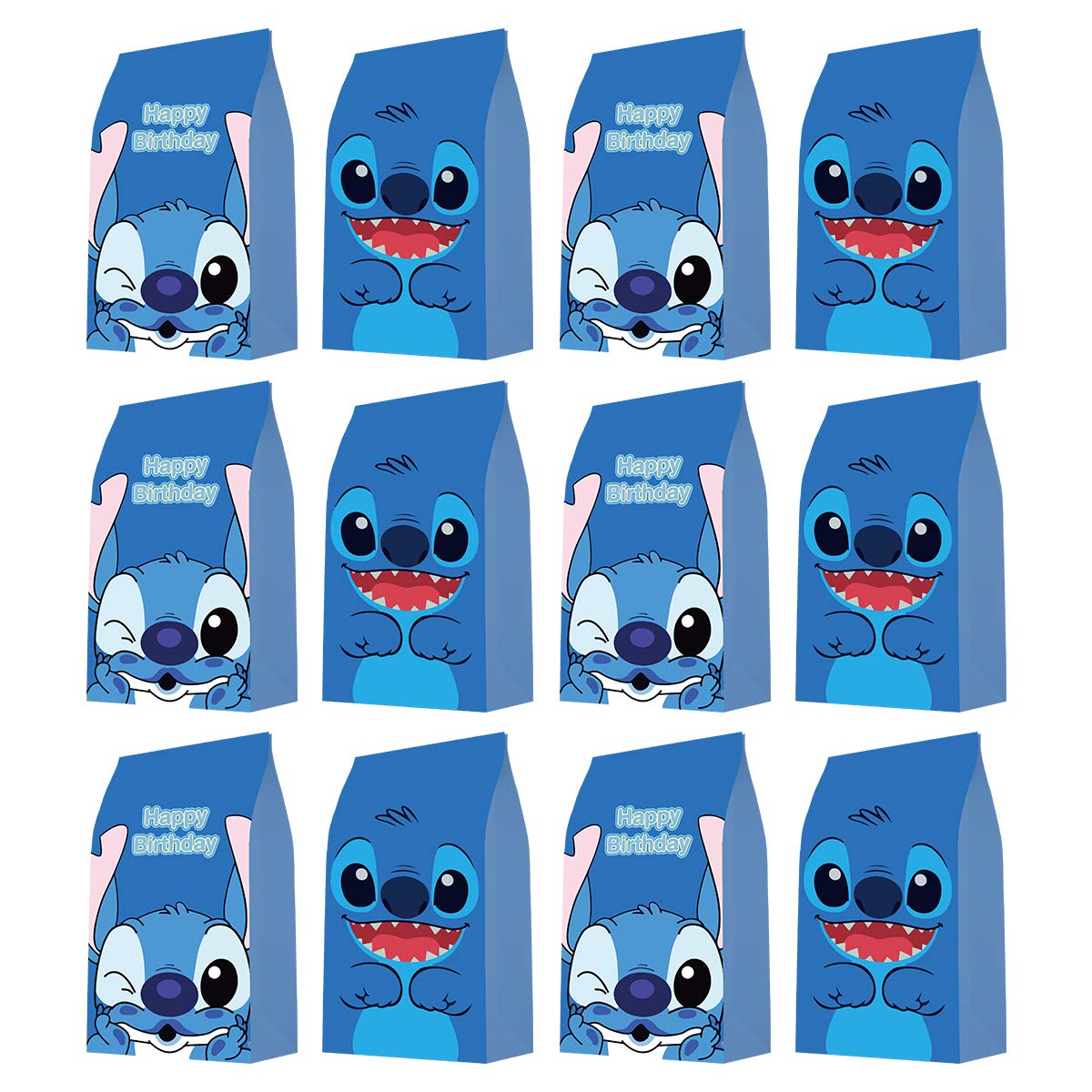Buy 12 Packs Party Gift Bags for Lilo and Stitch , Lilo and Stitch ...