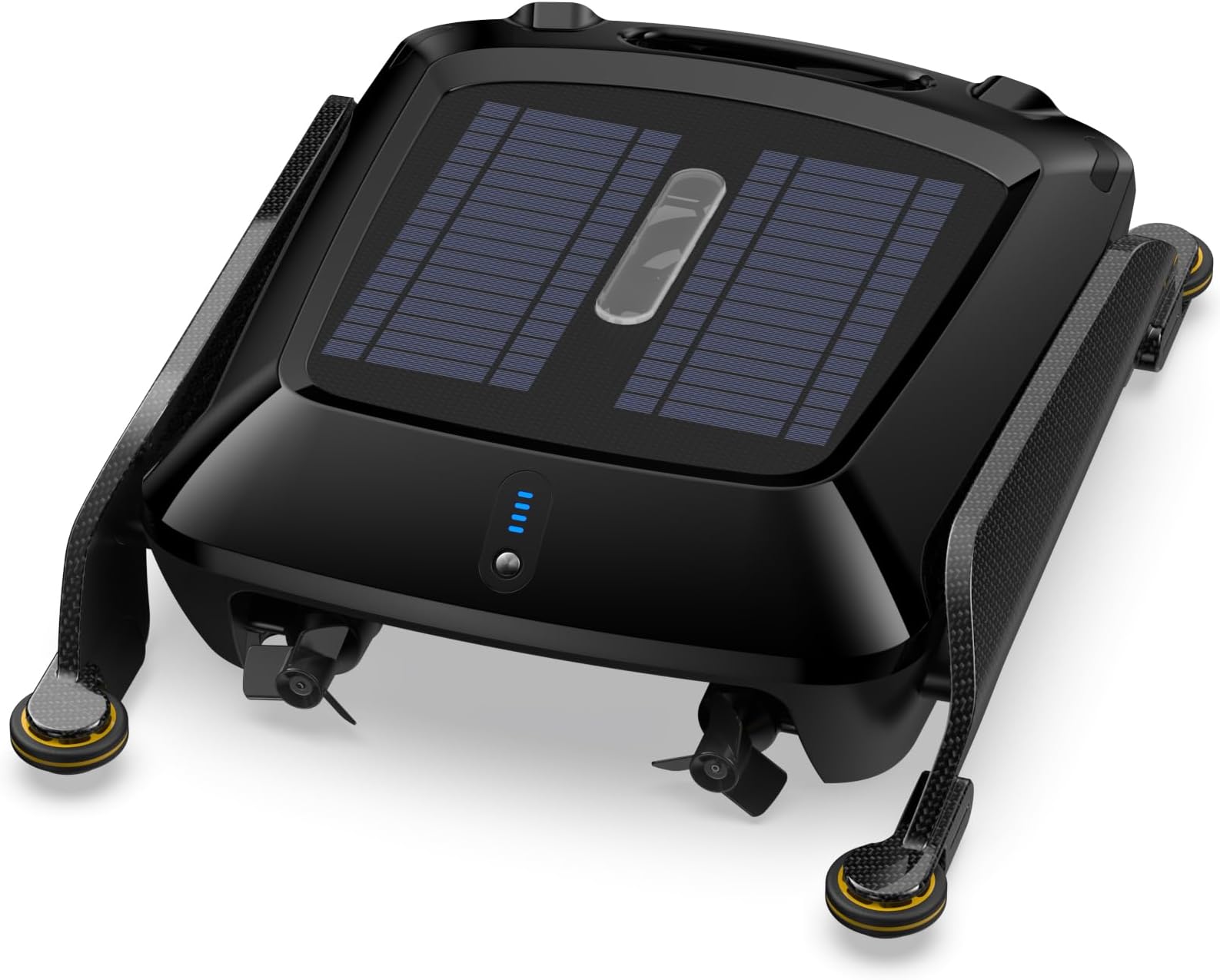 Amazon.com : HISION Solar Pool Skimmer Robot: 24/7 Full Day Cleaning ...