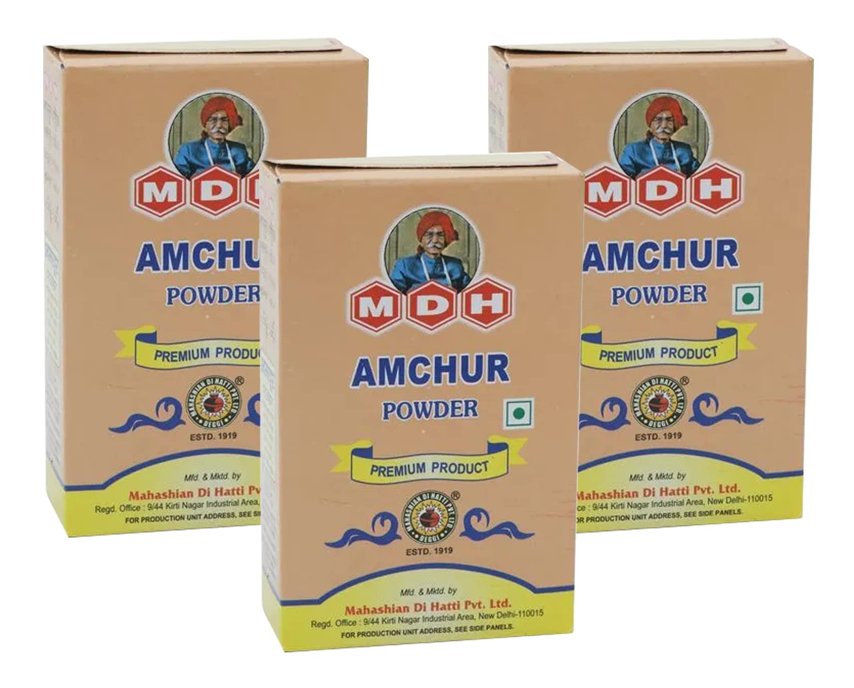 MDH Amchoor Powder 100g (Pack of 3) – Dried Tangy Mango Aamchur Masala ...