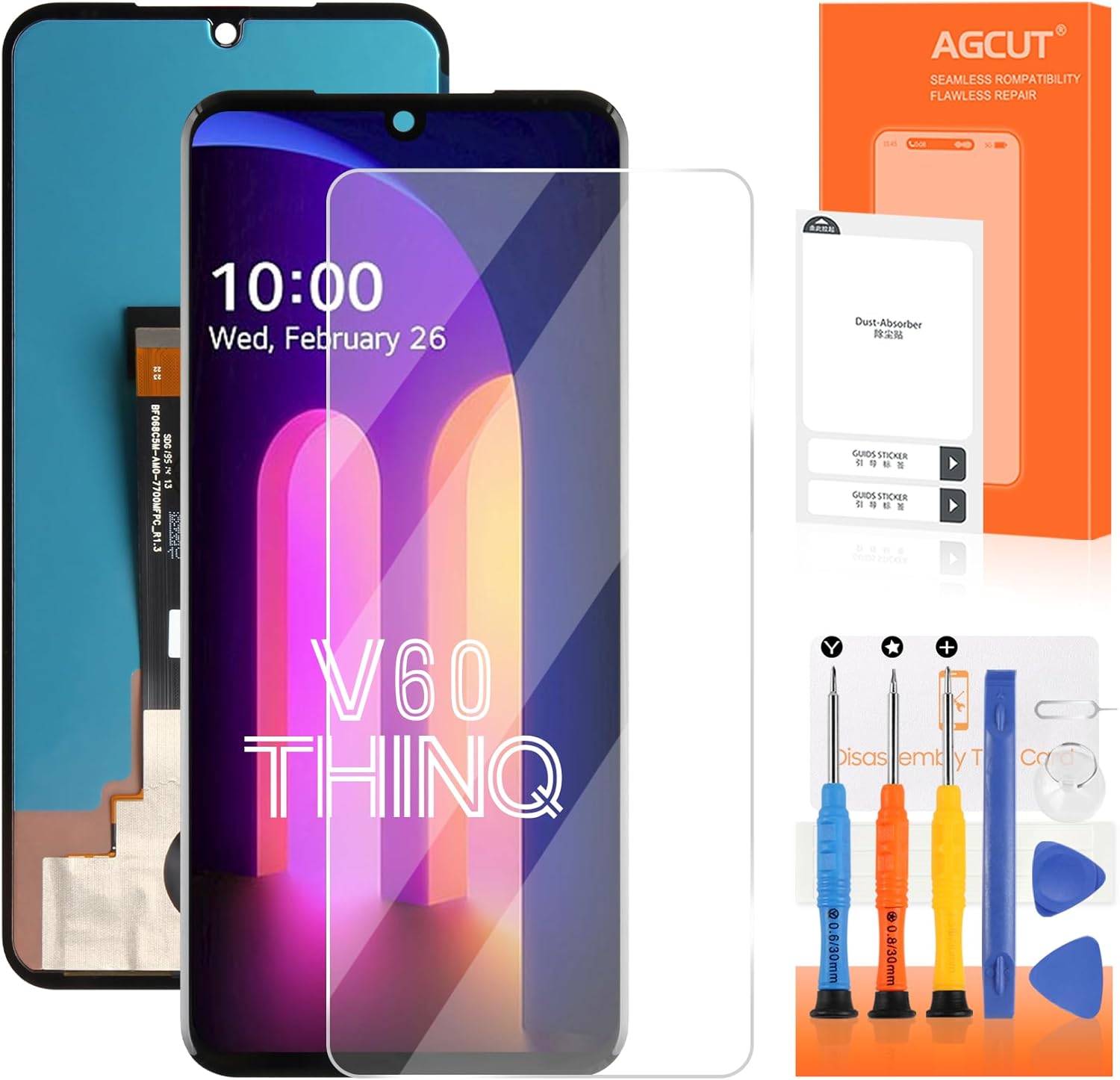 Amazon.com: for LG V60 ThinQ 5G Screen Replacement for LG V60 ThinQ 5G ...