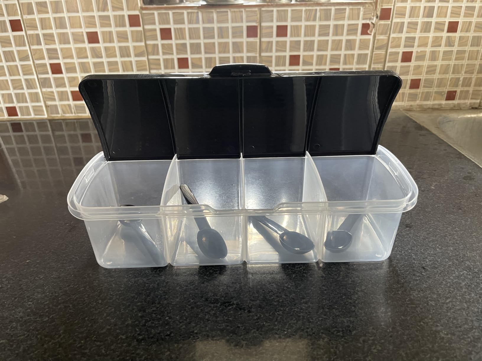 Buy Tupperware Cubix Large Plastic Fridge Container 1000 ml Pack of 2 ...