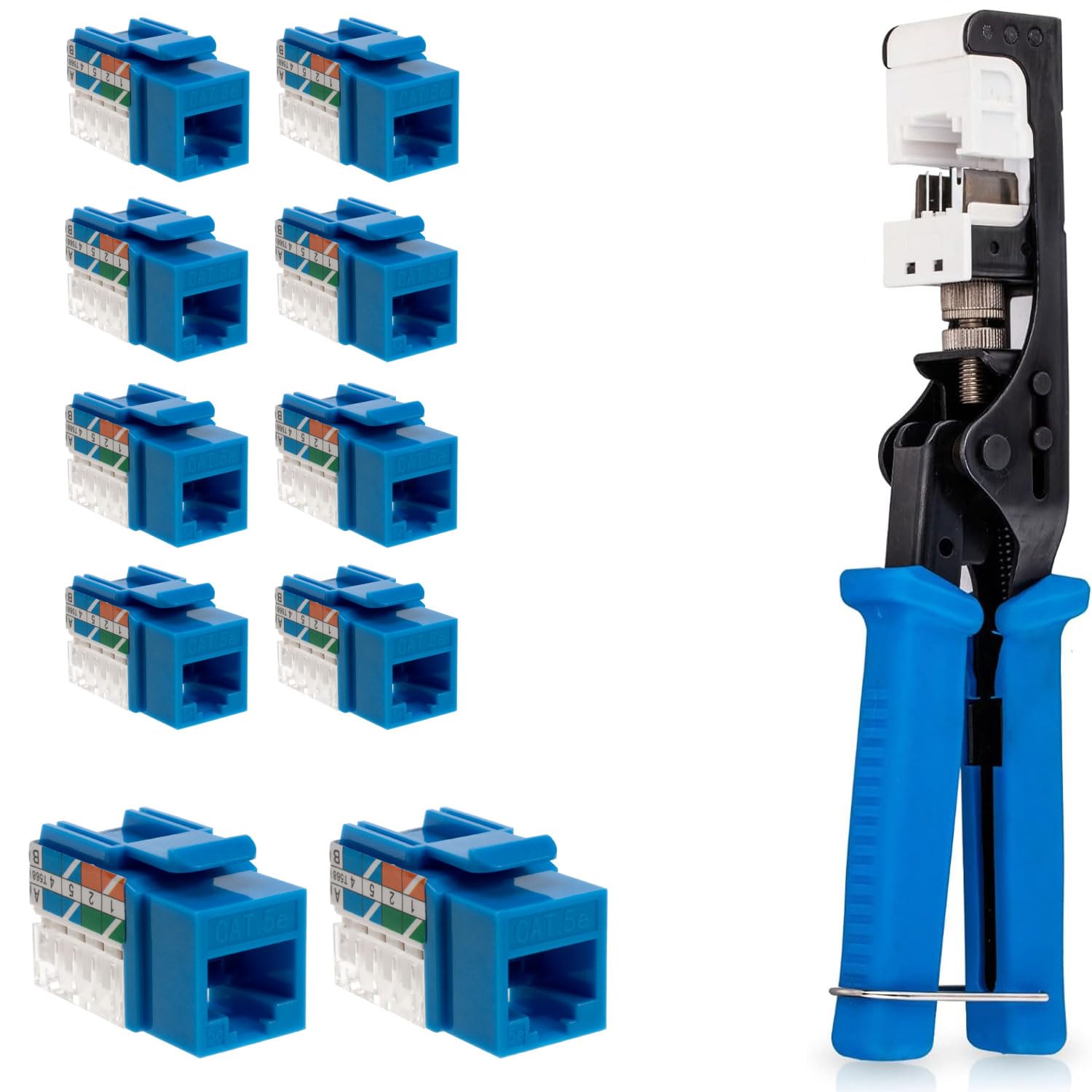 Speed Termination Tool - Easy Punch Down with Stainless Steel Blades ...