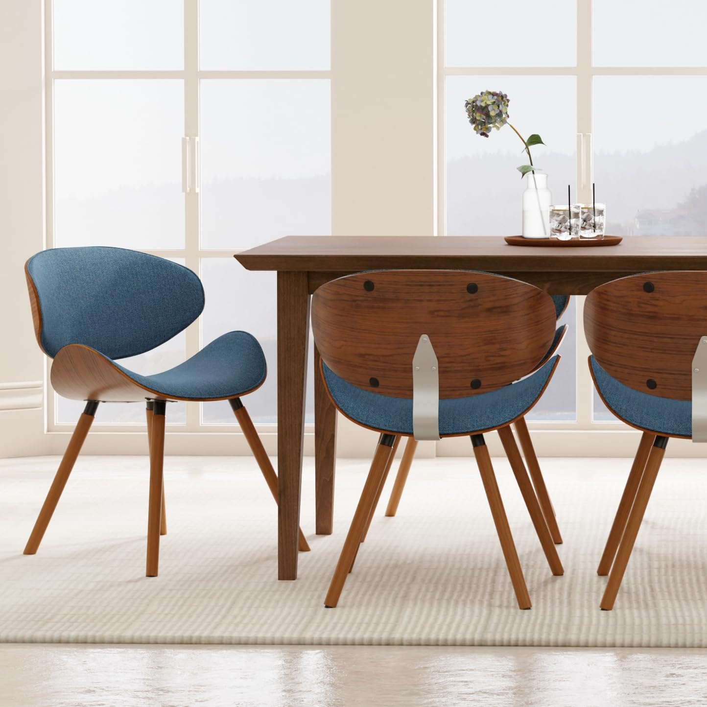 Snapklik.com : SIMPLIHOME Marana Dining Chairs - Upholstered Bentwood ...