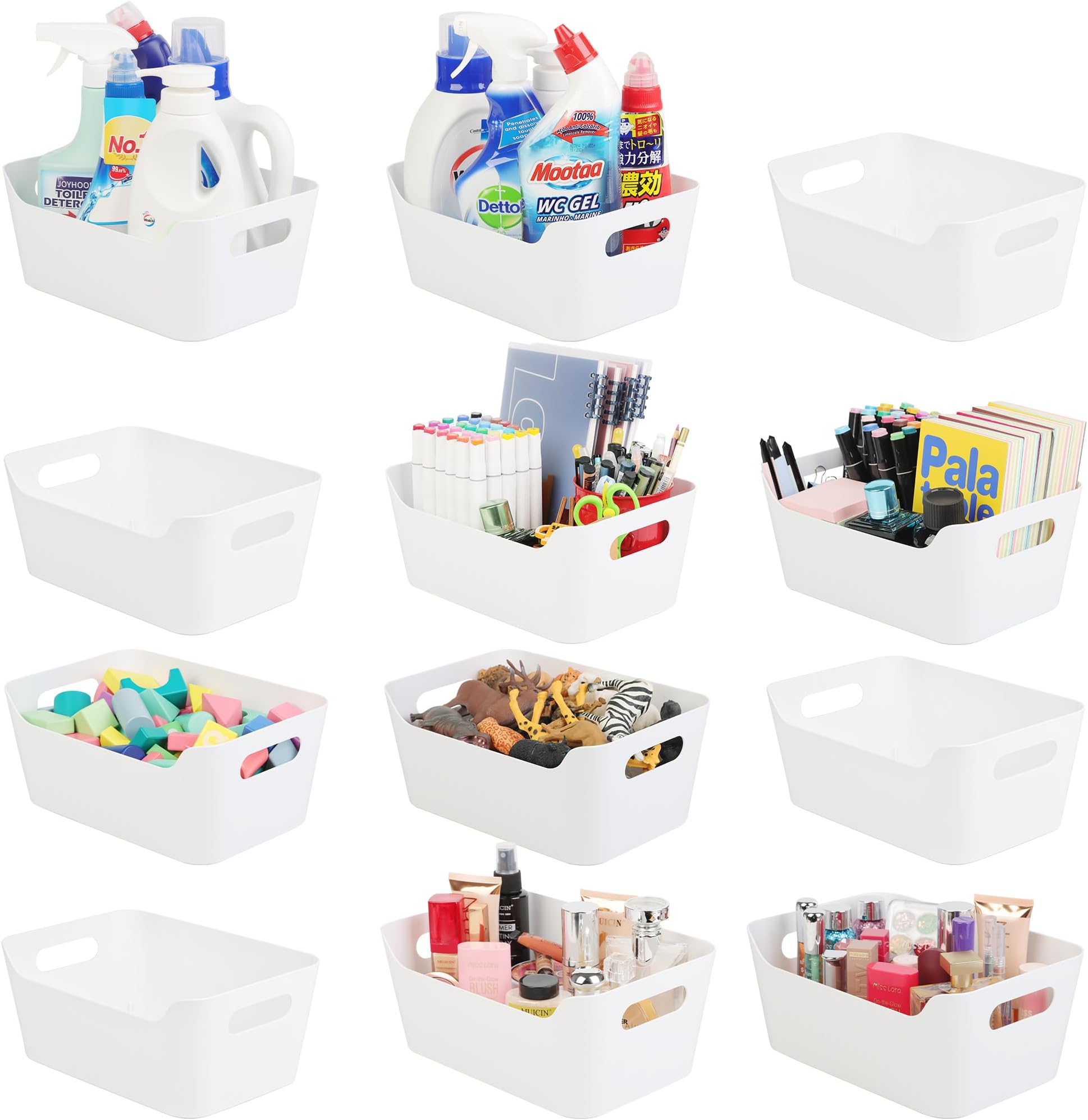 Amazon.com - SA Packing 2 Pack Mainstays X-Large Easy Access Bin ...