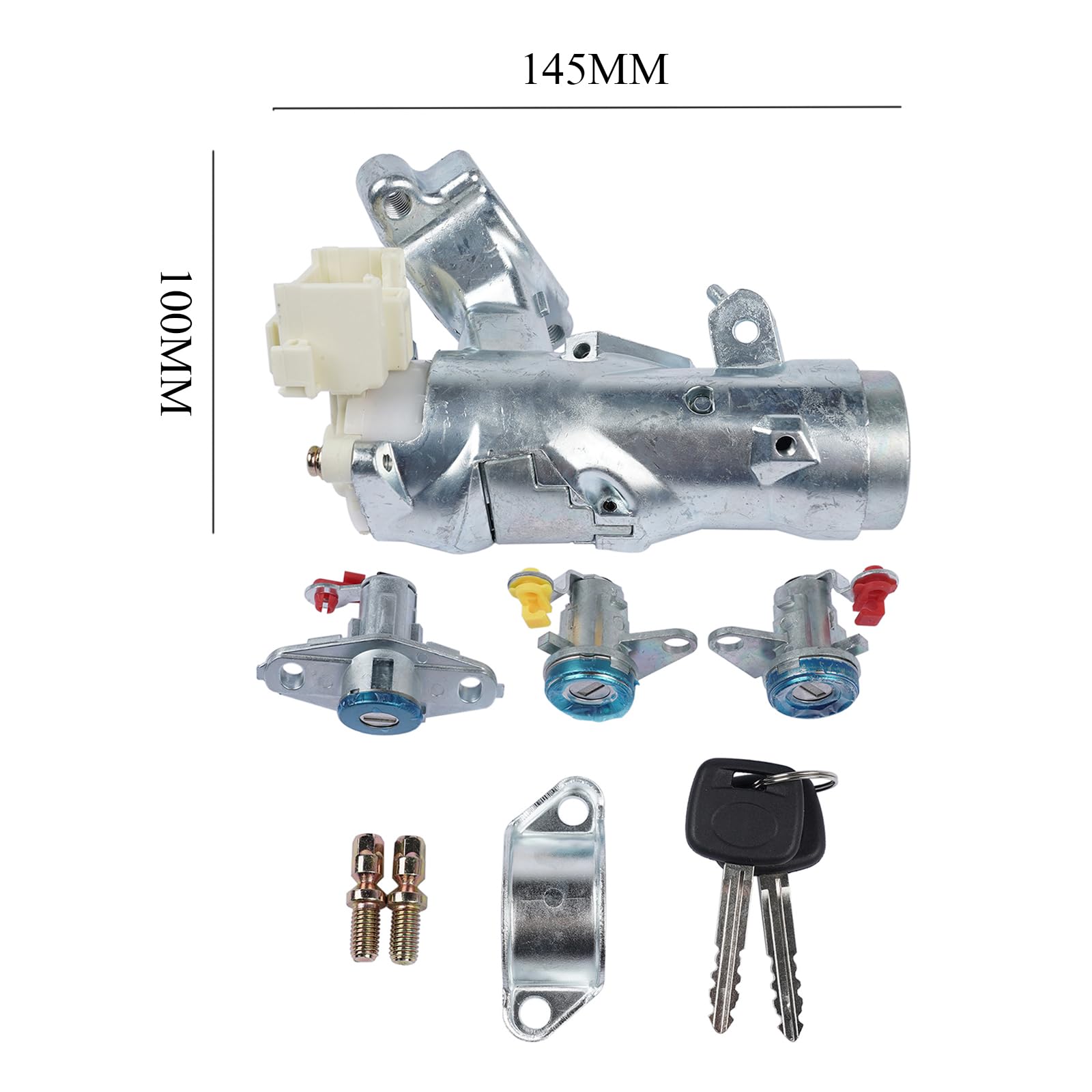 Snapklik.com : Complete Set Door Lock Ignition Switch Replacement For Toyota Corolla 1992 1993 ...