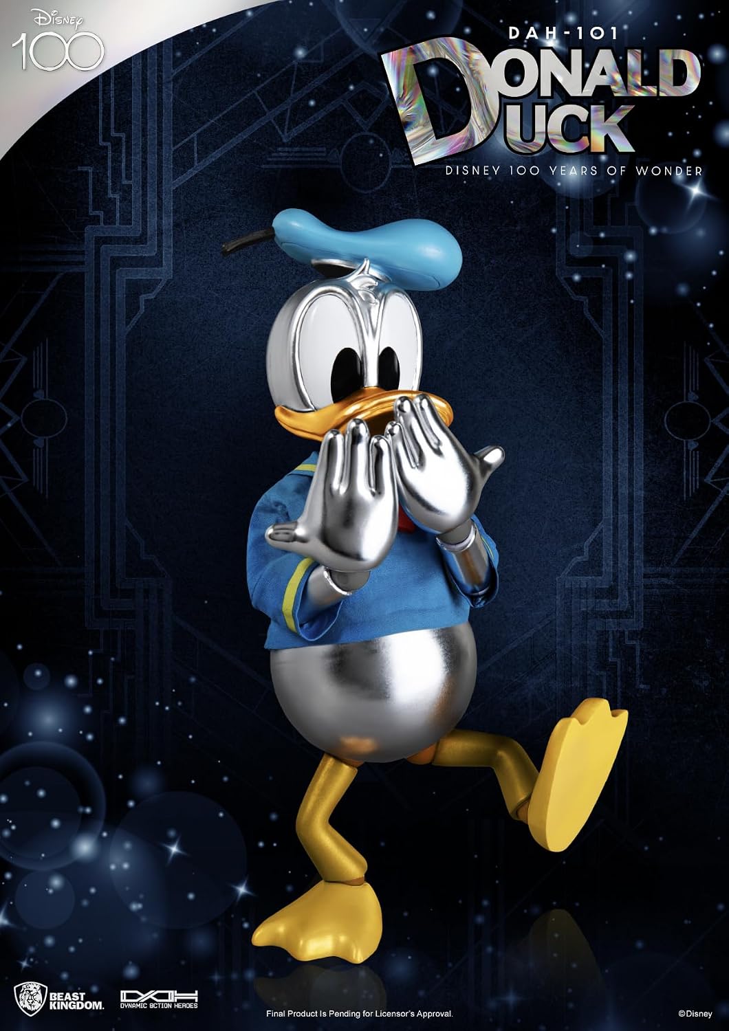 Disney 100 Years of Wonder Donald Duck DAH-101 – Figura de acción ...