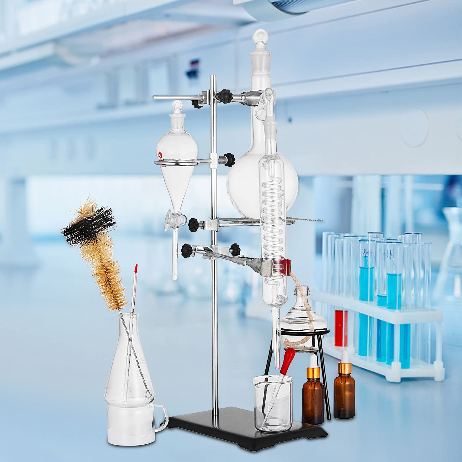 Essential Oil Distillation Kit Essentail Oil Water Hydrosol Separator ...