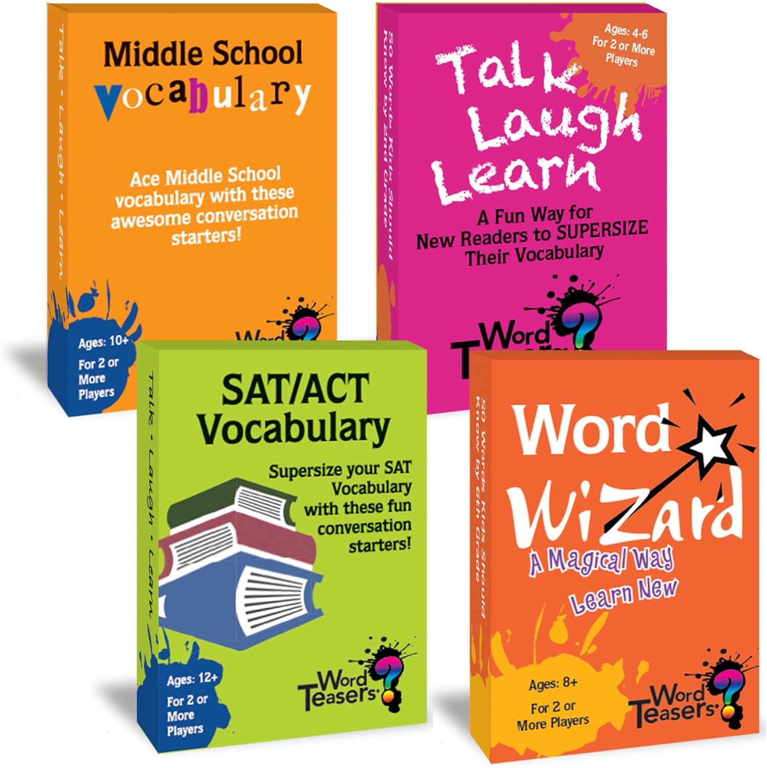 Amazon.com: ? WORD TEASERS Vocab Builder Bundle - Talk Laugh Learn ...