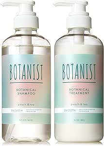 Amazon.co.jp: BOTANIST Shampoo and Treatment Set, Smooth, Peach Iced Tea : Beauty