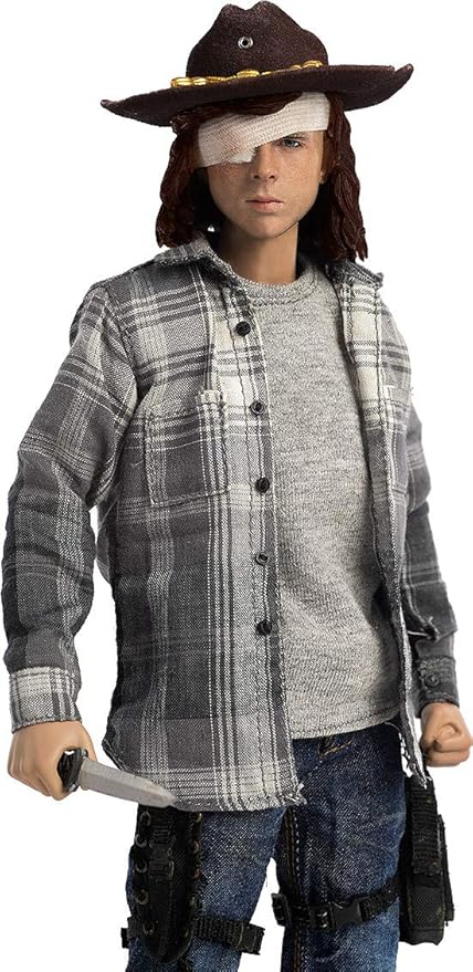Amazon.co.jp: THE WALKING DEAD CARL GRIMES 1/6 Scale, ABS, PVC & POM ...