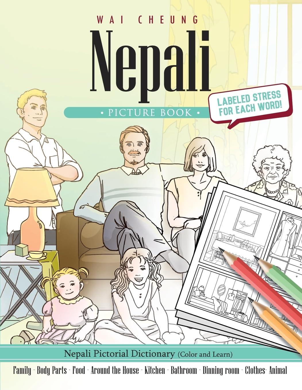 Nepali Picture Book: Nepali Pictorial Dictionary (Color and Learn ...