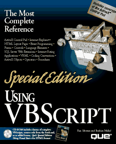 Using Vbscript: 9780789708090: Computer Science Books @ Amazon.com