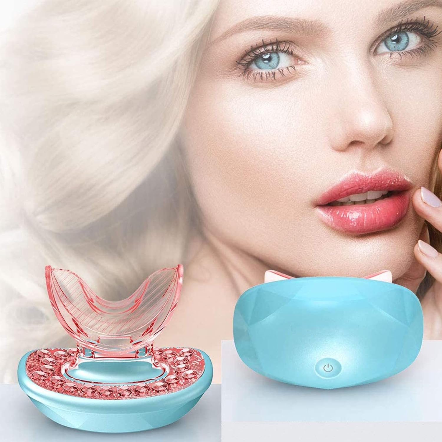 Amazon.com: JYKCBP Electric Lip Enhancer, LED Photon Treatment Lip Care ...