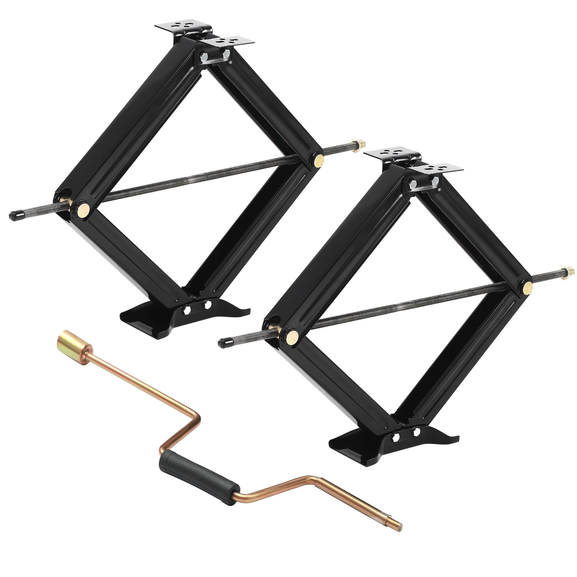 Amazon.com: RV Scissor Jack Stabilizer 7800lb Heavy Duty 30" RV Trailer ...