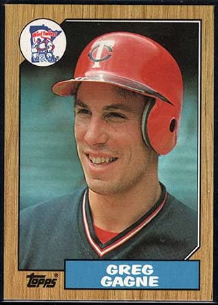 Amazon.com: 1987 Topps Baseball #558 Greg Gagne Minnesota Twins ...