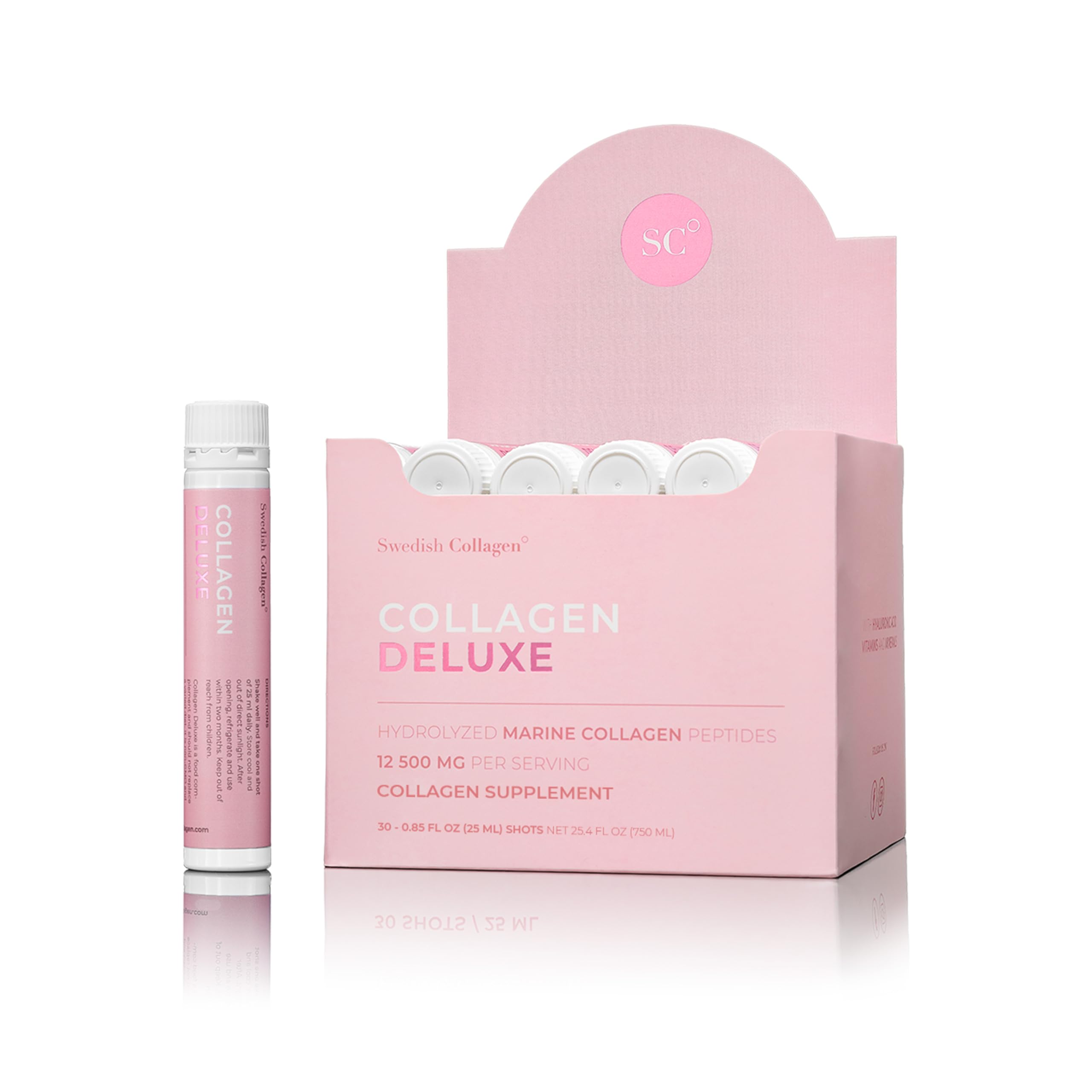 Buy Swedish Collagen12500mg Collagen Deluxe 25ml I Hydrolyzed Marine ...