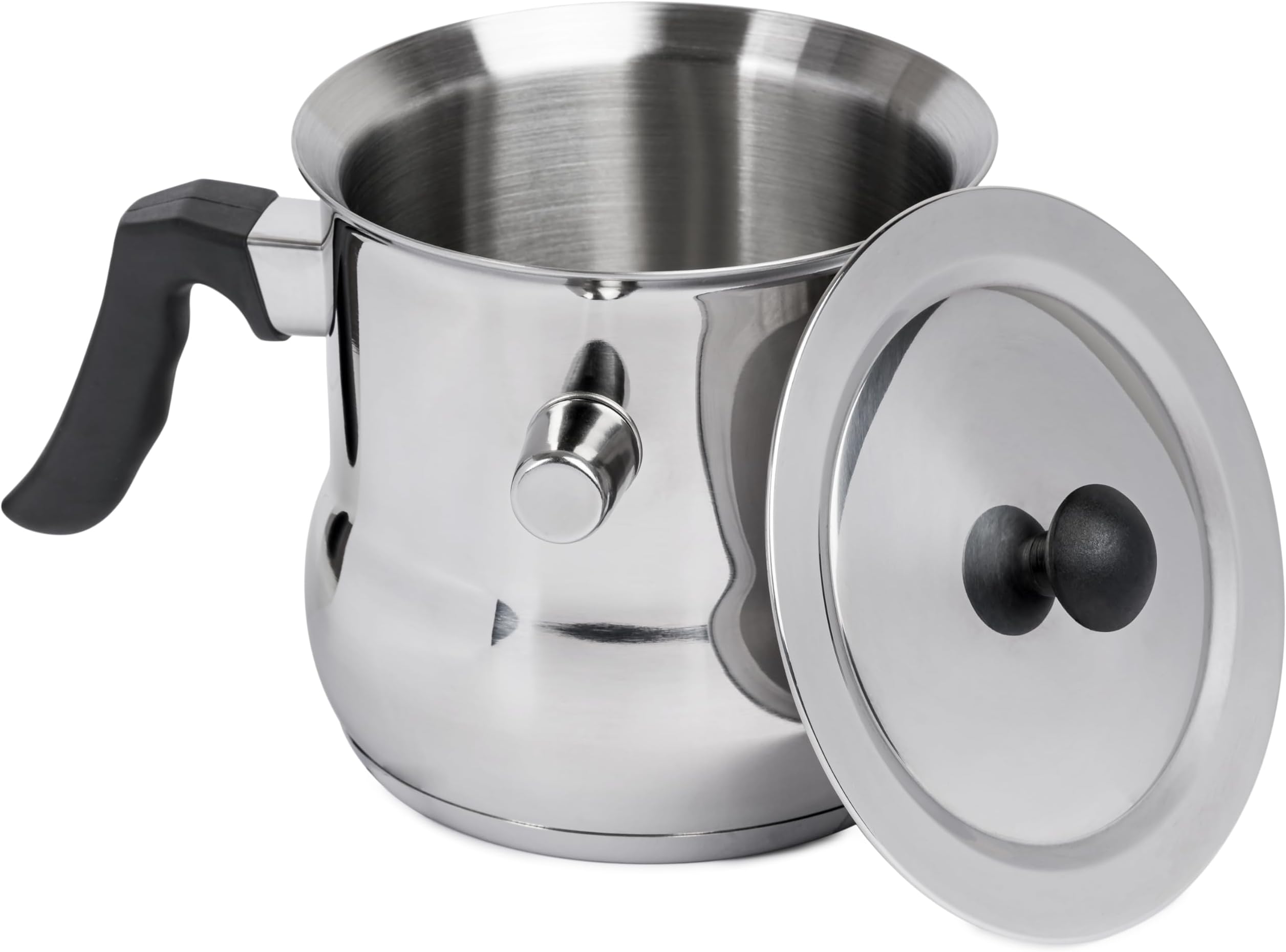 WMF Simmertopf induktion mit Temperaturanzeige 1,5l, Milchtopf ...