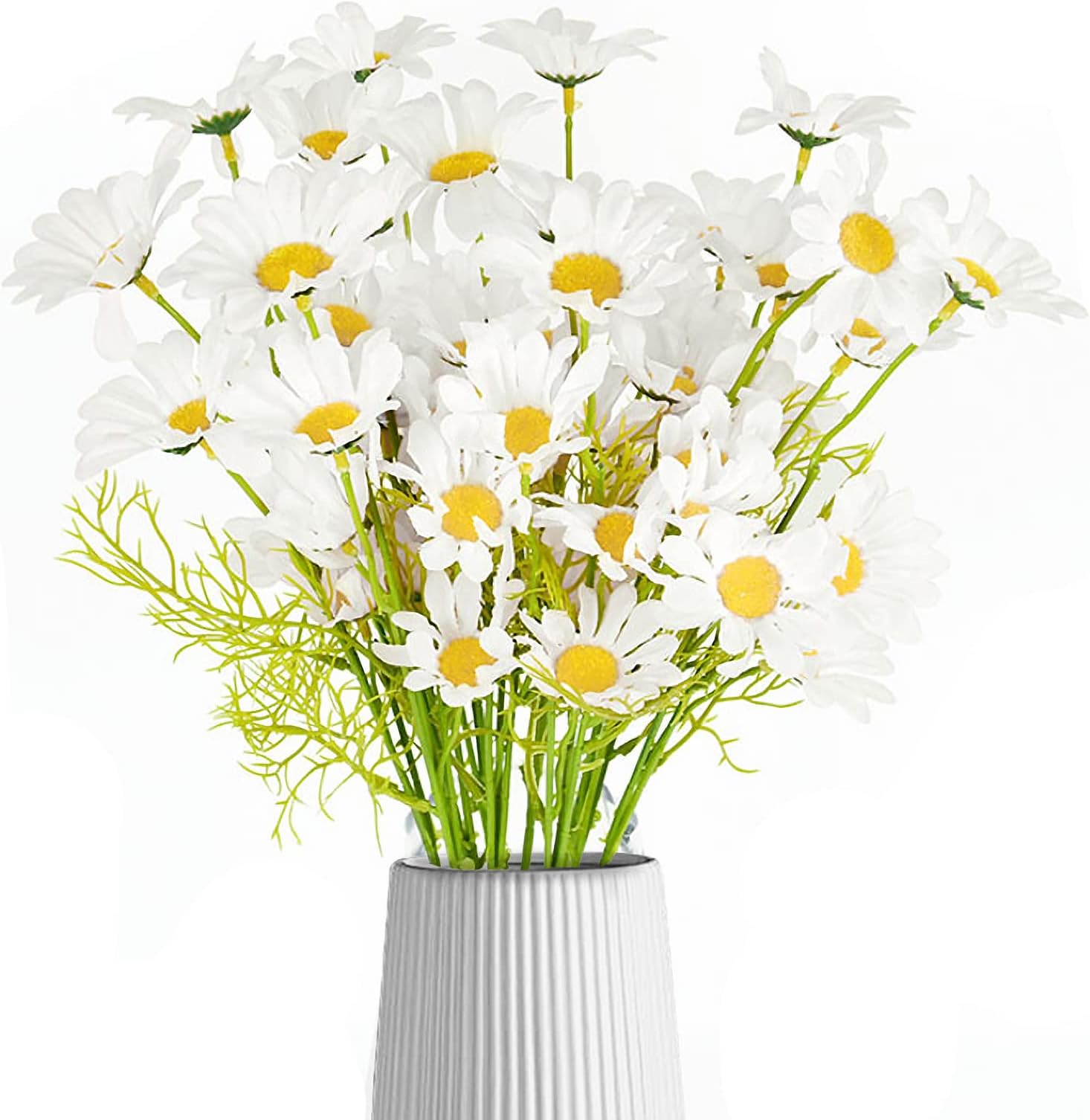 Amazon.com: Lumoslyy Small Daisy Artificial Flowers Mini Daises Flowers ...