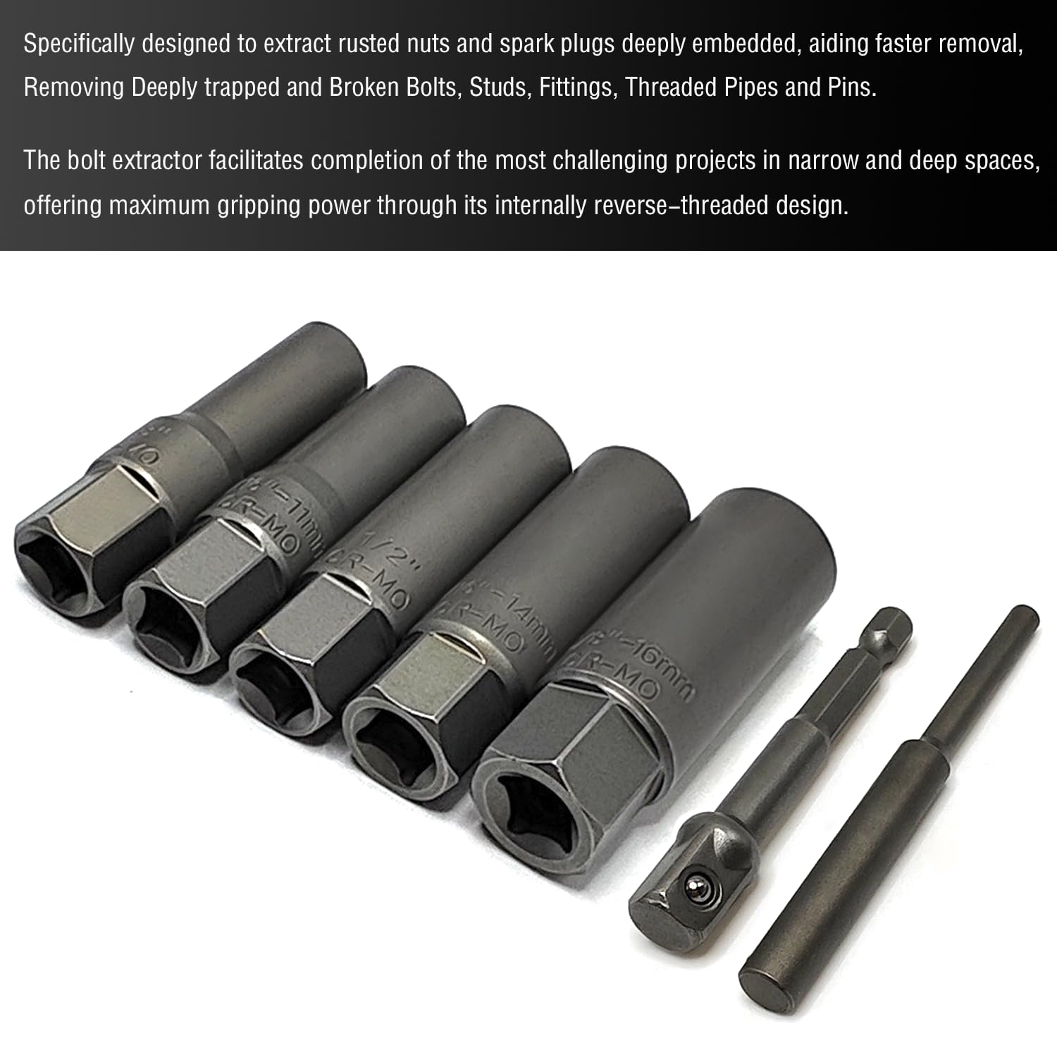 Snapklik.com : 7PCS Spiral Type Deep Extractor Set, Stripped Bolt ...