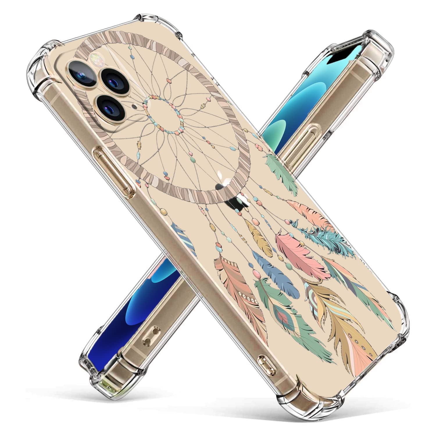 Amazon.com: mehidpur Dream Catcher for iPhone 12 Pro Clear Case ...