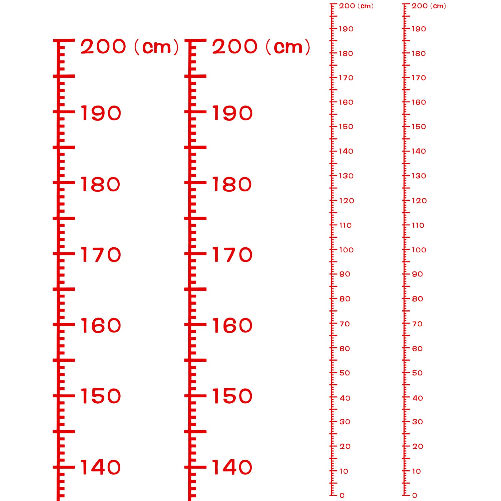 Nursing Metric Conversion Chart Ruler Height Ruler Growth Chart For