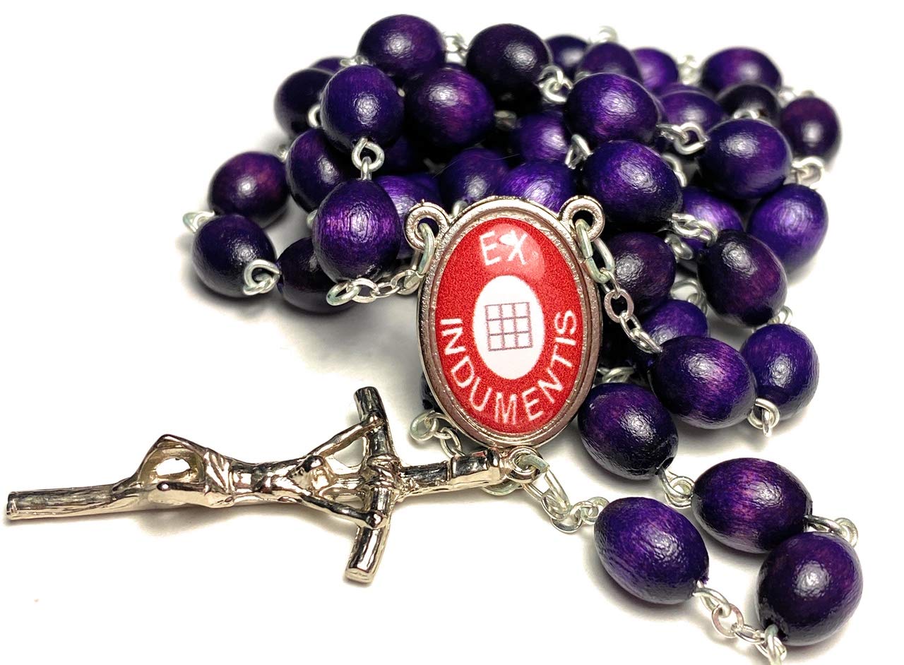 Buy 3rd Class relic Rosary Saint Padre Pio Pietrelcina Stigmata ...