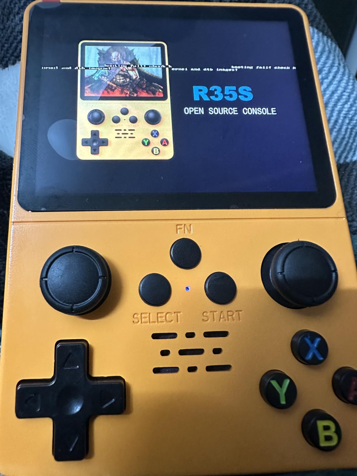 Buy GSH X-Ninja R35S Retro 64GB White Video Game Console Mini Handheld ...