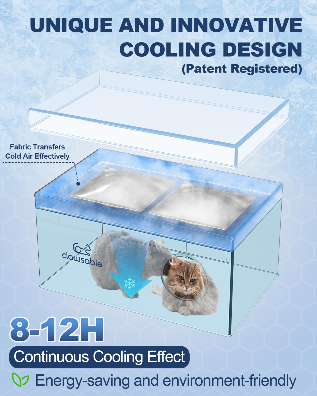 Snapklik.com : Clawsable Cooling Outdoor Cat House - Weatherproof ...