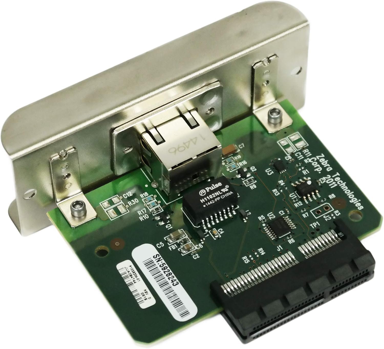 Amazon.com: Genuine Zebra P1038204-01 Network Card Internal Ethernet ...