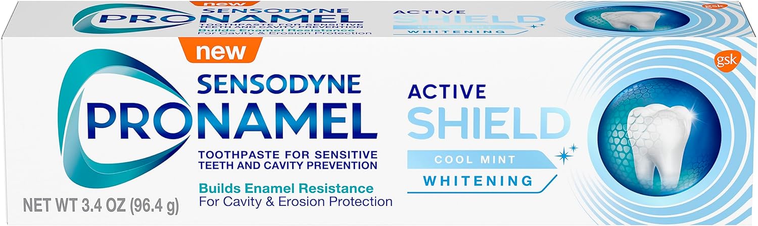 Amazon.com : Sensodyne, Pronamel Active Shield Whitening Enamel ...