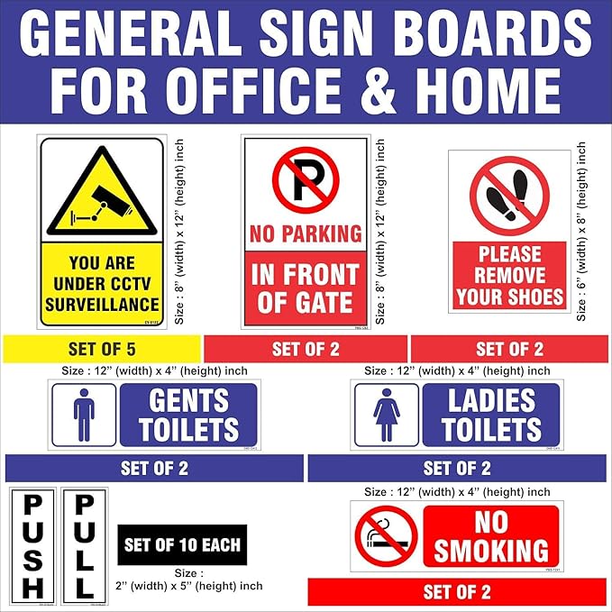 Amazing Sign Sign Boards for Office & Home : Amazon.in: Office Products