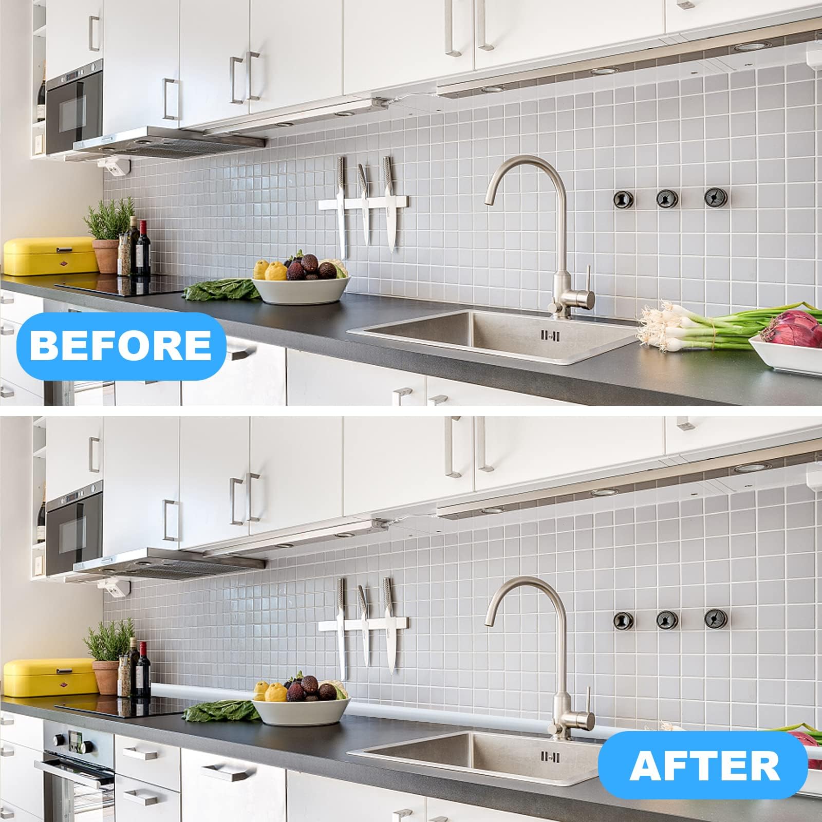 Snapklik.com : Duzzy 9.8FT Flexible Quarter Round Molding Self-Adhesive ...