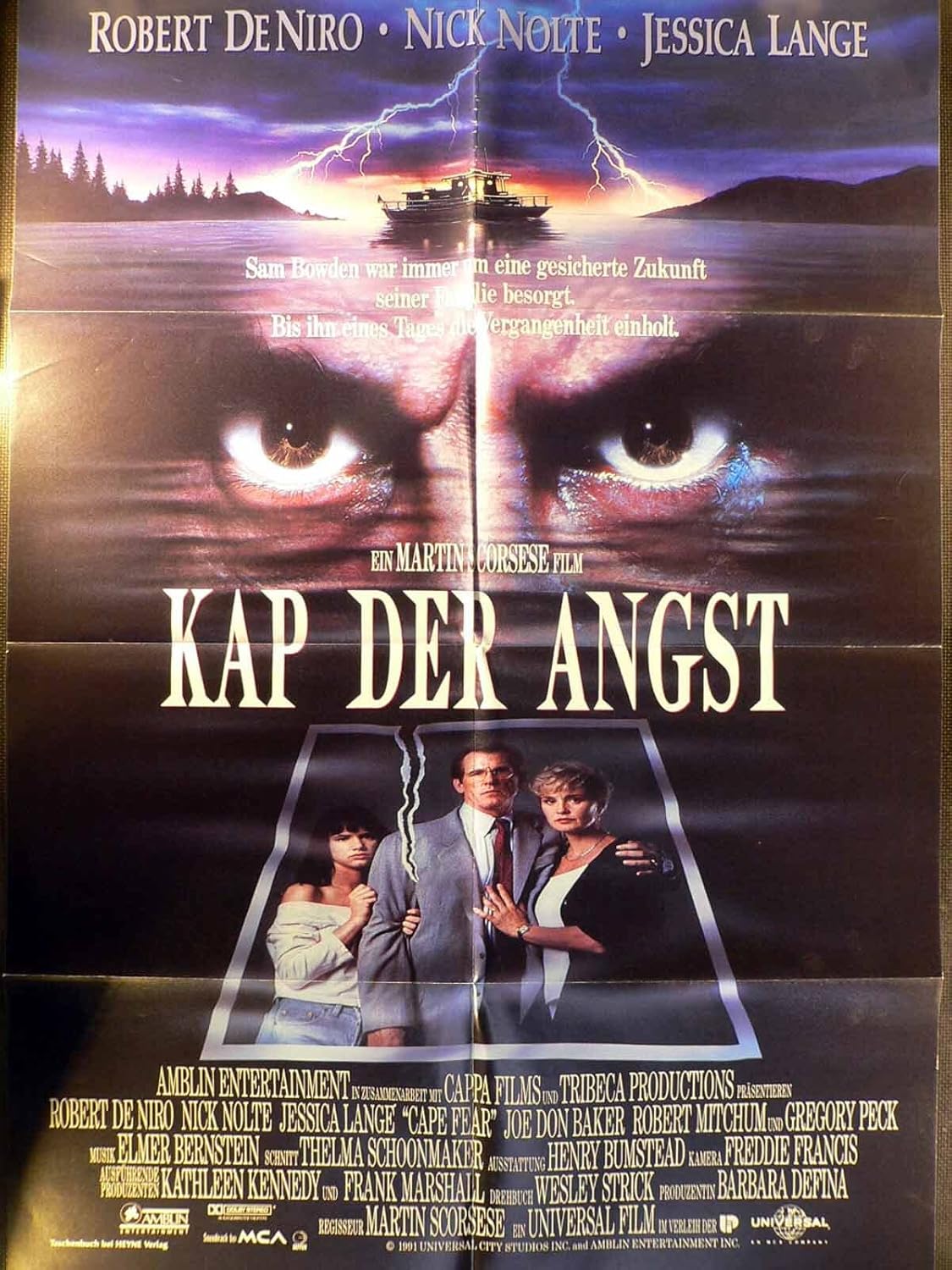 Amazon.de: Kap der Angst - Robert De Niro - Gregory Peck - Filmposter ...