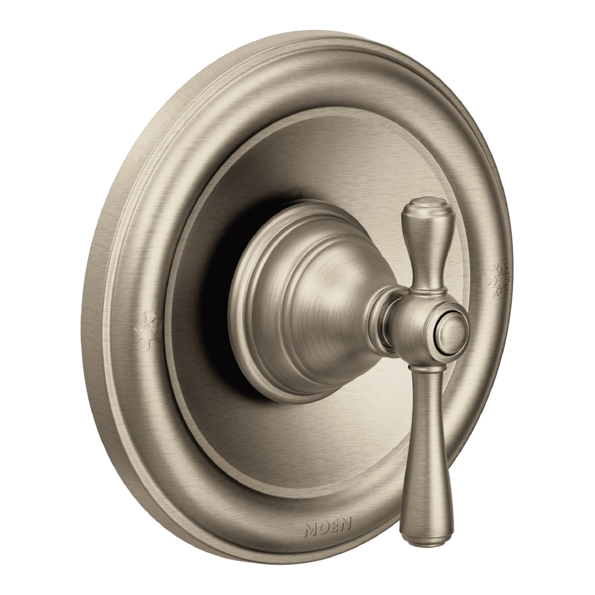 Moen Kingsley Brushed Nickel Moentrol Tub or Shower Lever Handle with ...